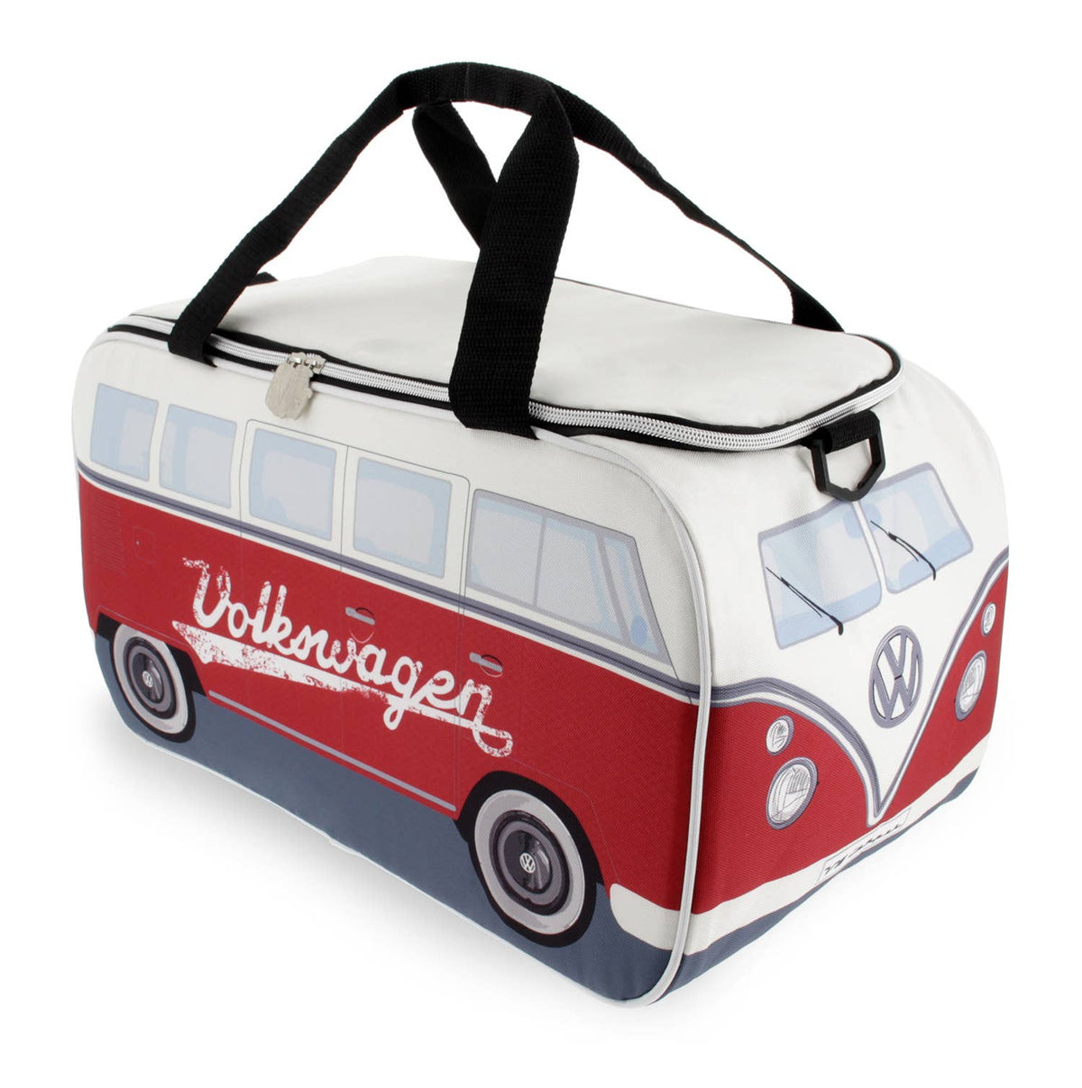 VW T1 Bus Lightweight Travel Cooler Bag (25 l) – RD/WH — Molly Monkey